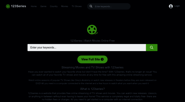 123series.art - 123Series | Watch Free Movies ... - 123Series