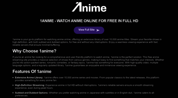 1anime-official.pages.dev - 1anime - Watch Anime Online fo... - 1anime ...