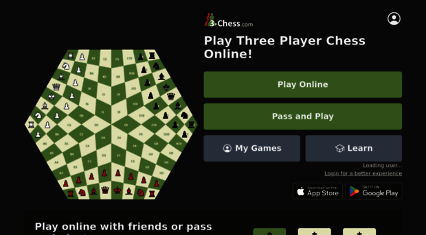 3-chess.com - 3Chess - Play three player che... - 3Chess