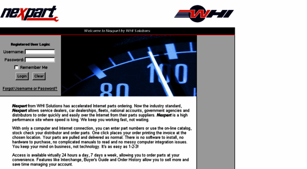 3501768.nexpart.com - Nexpart by WHI Solutions - 3501768 Nexpart