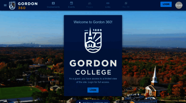 360.gordon.edu - Gordon 360 - 360 Gordon