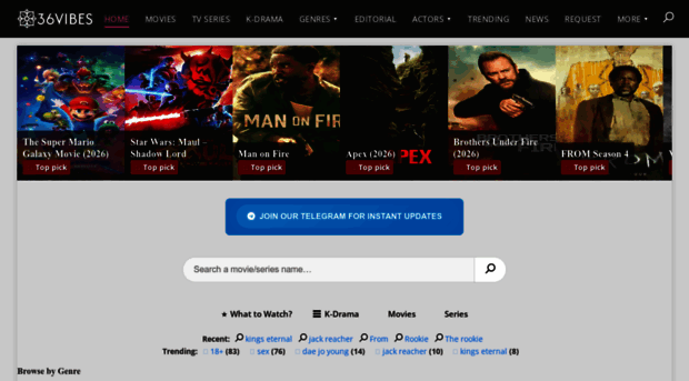 36vibes.com.ng - 36vibes – Movies, TV Series & ... - 36 Vibes