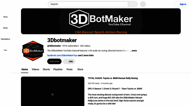 3dbotmaker.com - 3Dbotmaker - YouTube - 3Dbotmaker