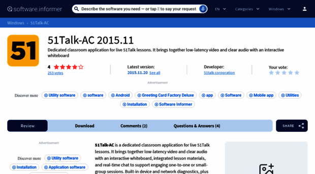 51talk-ac.software.informer.com - 51Talk-AC Download - 51Talk AC ...