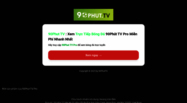 90phut.tv - 90PHUT, 90P TV - Link xem trực... - 90PHUT