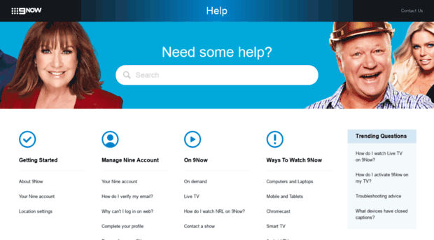 9now.zendesk.com - 9Now Help - 9Now Zendesk