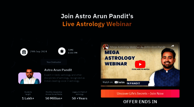 aap.astroarunpandit.org - Astrology Live Webinar OG - As... - Aap Astro ...