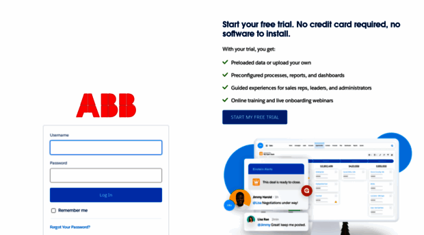 abb2--c.visualforce.com - Login | Salesforce - Abb 2 C Visualforce