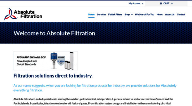 absolute-filtration.co.nz - Welcome to Absolute Filtration ...