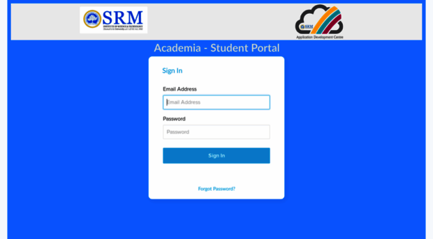 academia.srmist.edu.in - Academia - Academic Web Servic... - Academia ...