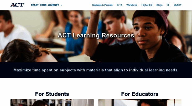 academy.act.org - ACT Learning Resources - ACT S... - Academy ACT
