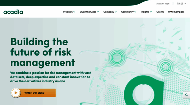 acadia.inc - Acadia | Building the Future o... - Acadia