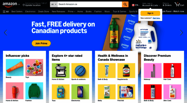 account-status.amazon.ca - Amazon.ca: Low Prices – Fast S... - Account ...