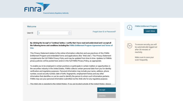 accountmgmt.finra.org - FINRA - Login - Accountmgmt FINRA