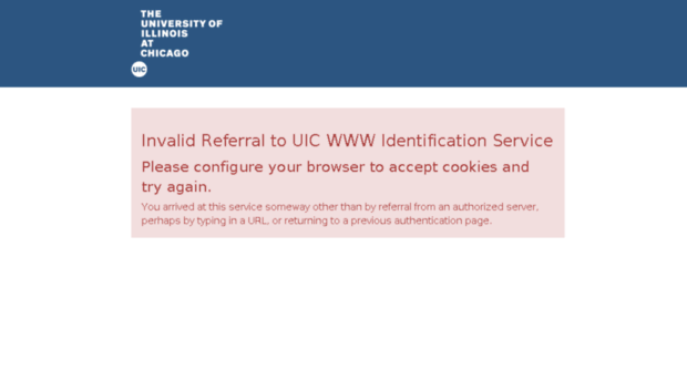 accountportal.uic.edu - UIC Bluestem ID Server - Accountportal UIC