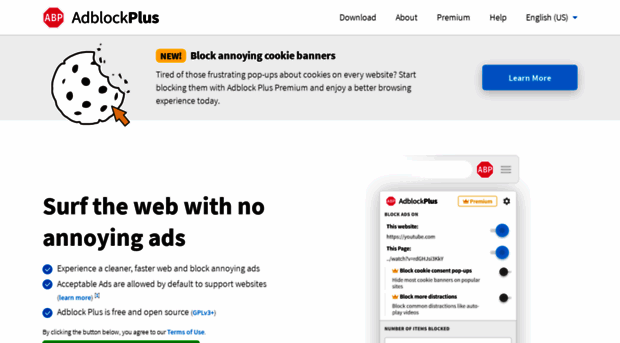 accounts.adblockplus.org - Adblock Plus | The world's... - Accounts Adblock Plus