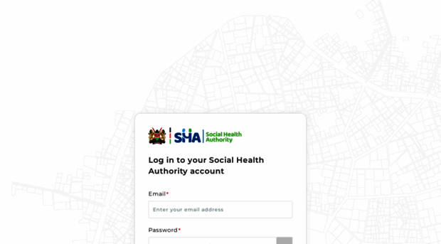 accounts.provider.sha.go.ke - Social Health Authority · Logi ...