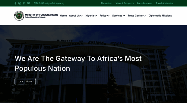 accra.foreignaffairs.gov.ng - Ministry of Foreign Affairs - Accra ...