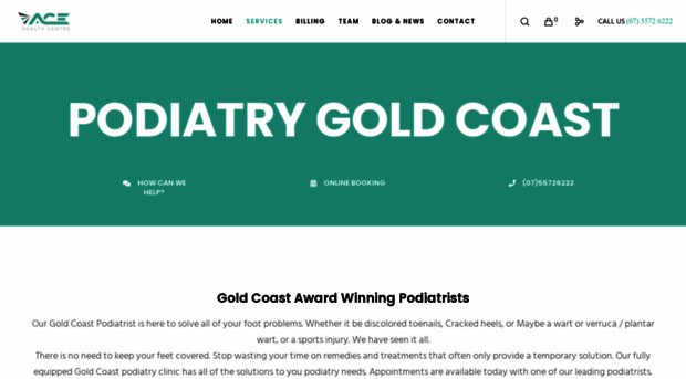 acepodiatry.com.au - Podiatry Gold Coast - Ace Heal... - Ace Podiatry
