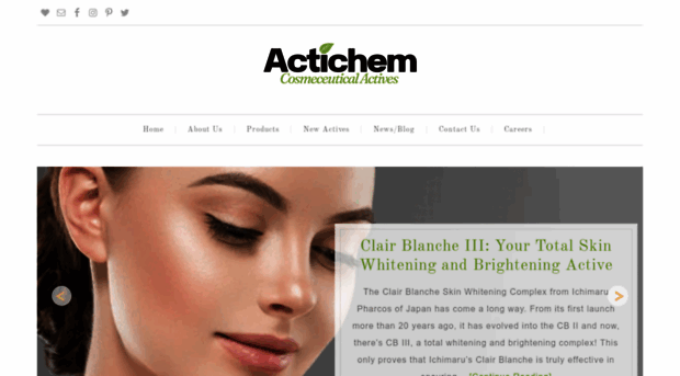 actichem.com.ph - Actichem – Cosmetic Active Ing... - Actichem