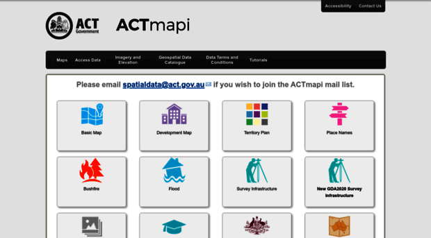 actmapi.act.gov.au - ACTmapi viewer - ACTmapi Act Gov