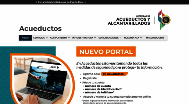 acueductos.pr.gov - AAA - acueductos.pr.gov - Acueductos Pr