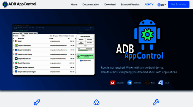 adbappcontrol.com - ADB AppControl - Official webs... - ADB App Control