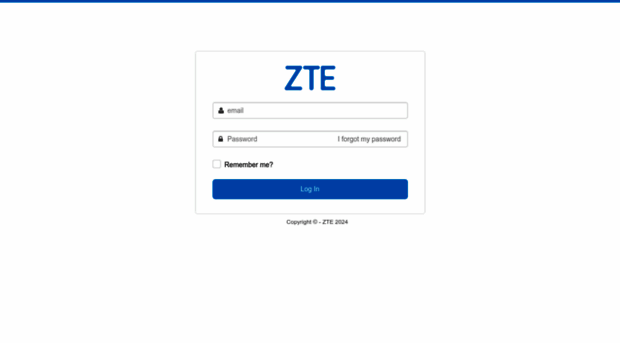 admin.ztedevices.com.my - Login | ZTE - Admin ZTE Devices