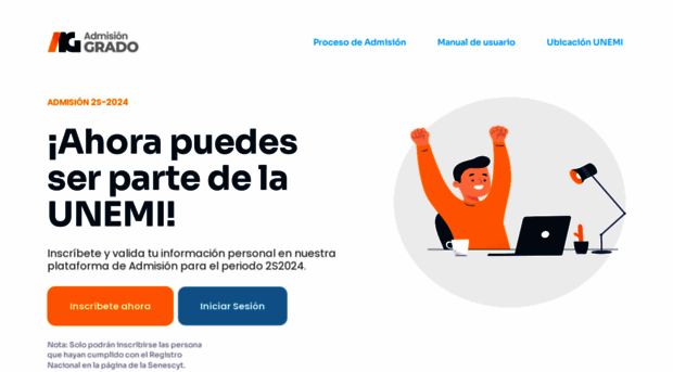 admisiongrado.unemi.edu.ec - Admisión Pregrado | UNEMI - Admisiongrado ...