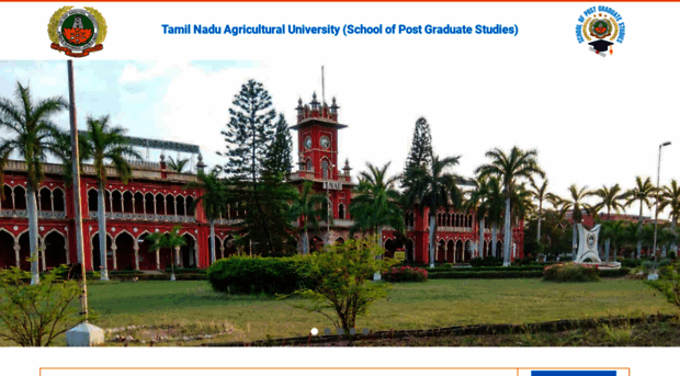 admissionsatpgschool.tnau.ac.in - Online Application Form ...