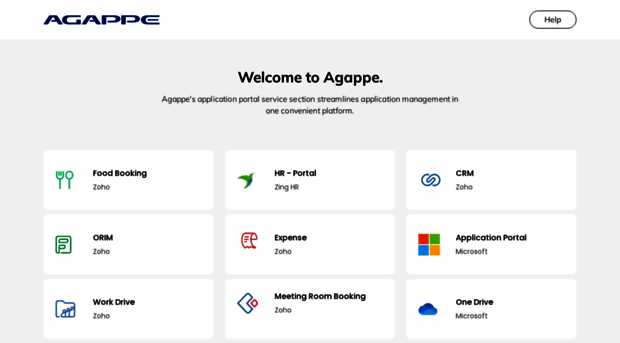 agappe.tel - Agappe Application Portal - Agappe