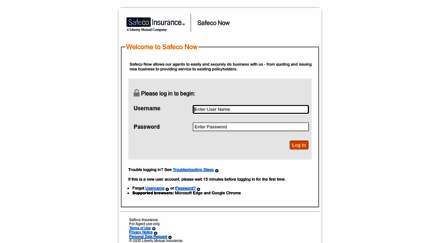 agent.safeco.com - Sitecore - Agent Safeco
