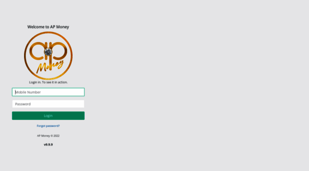 agents.apmoney.in - AP Money | Login - Agents AP Money