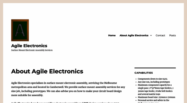 agileelectronics.com.au - Agile Electronics – Surface Mo... - Agile ...