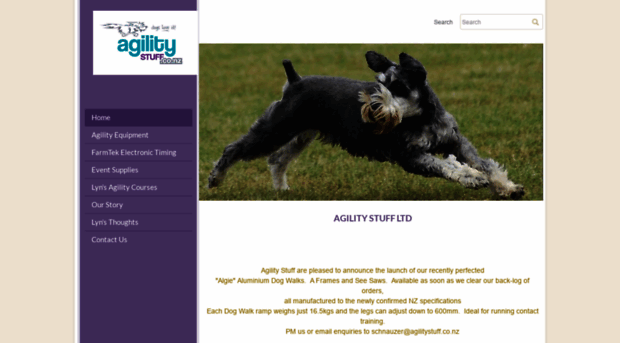 agilitystuff.co.nz - Agility Stuff - Home - Agility Stuff