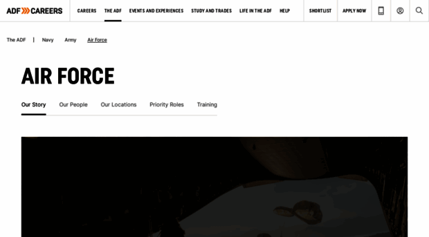 airforce.adfcareers.gov.au - Air Force - ADF Careers - Air Force ADF ...