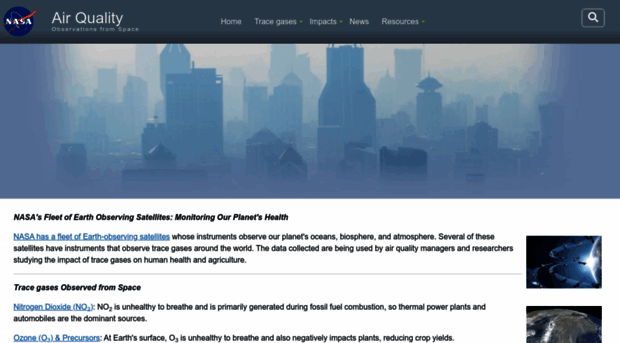 airquality.gsfc.nasa.gov - AIR QUALITY FROM SPACE | Air Q... - AIR ...
