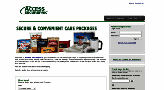 alabamapackages.com - Access Securepak - MAIN - Alab... - Alabama Packages