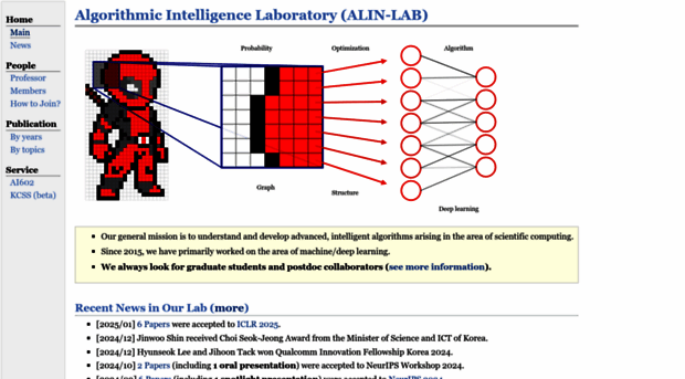alinlab.kaist.ac.kr - Algorithmic Intelligence Labor... - ALIN LAB Kaist Ac