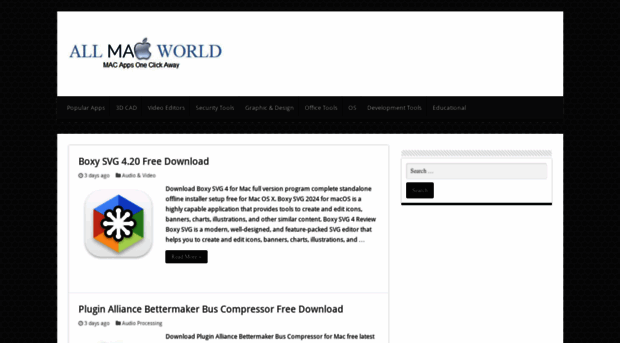 allmacworld.co.com - AllMacWorld - MAC Apps One Cli... - All MAC World
