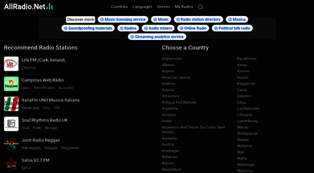 allradio.net - Listen to Free Online Radio St... - All Radio