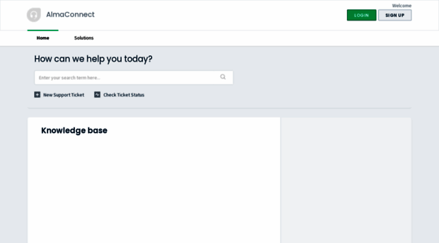 almaconnect.freshdesk.com - Support : AlmaConnect - Alma Connect Freshdesk
