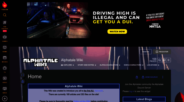 alphatale.fandom.com - Alphatale Wiki | Fandom - Alphatale Fandom