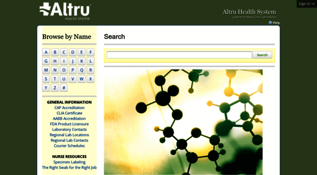 altrulab.testcatalog.org - Altru Health System - Altru Lab Testcatalog