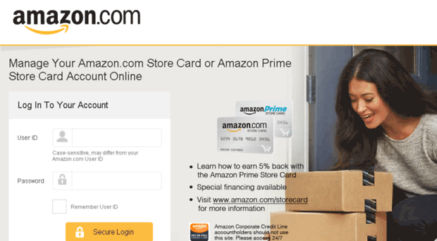 amazon.syf.com - Synchrony Account Manager - Amazon Syf