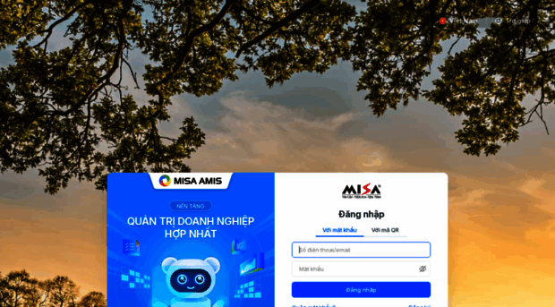 amisapp.misa.vn - Login - AMIS Platform - AMIS App Misa