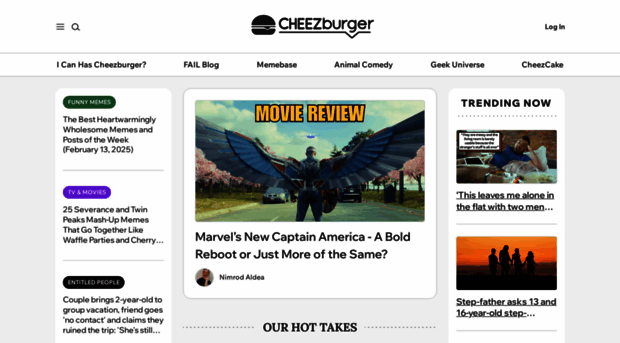 ampra.cheezburger.com - Home - The Big Cheezburger Net... - Ampra ...