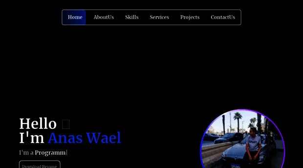 anas-portofolio.vercel.app - Anas Wael | Front-end - Anas Portofolio Vercel