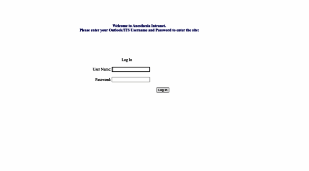 anesthesia.bidmc.harvard.edu - Anesthesia Intranet - Login - Anesthesia ...