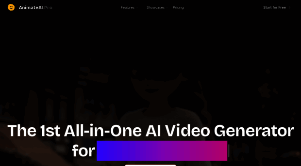 animateai.pro - AnimateAI - The 1st all-in-one... - AnimateAI